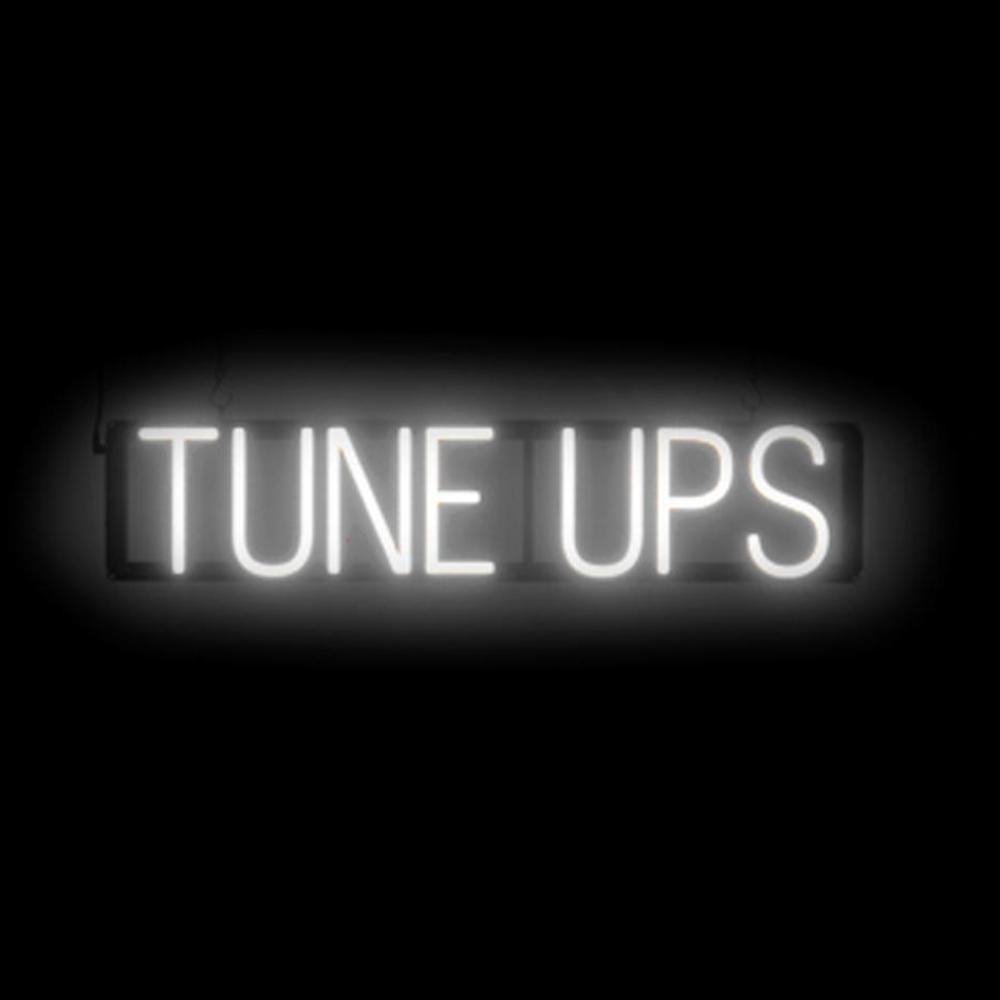 SpellBrite TUNE UPS Sign | Neon Tune Ups Sign Look, LED Light | 29.3" x ...