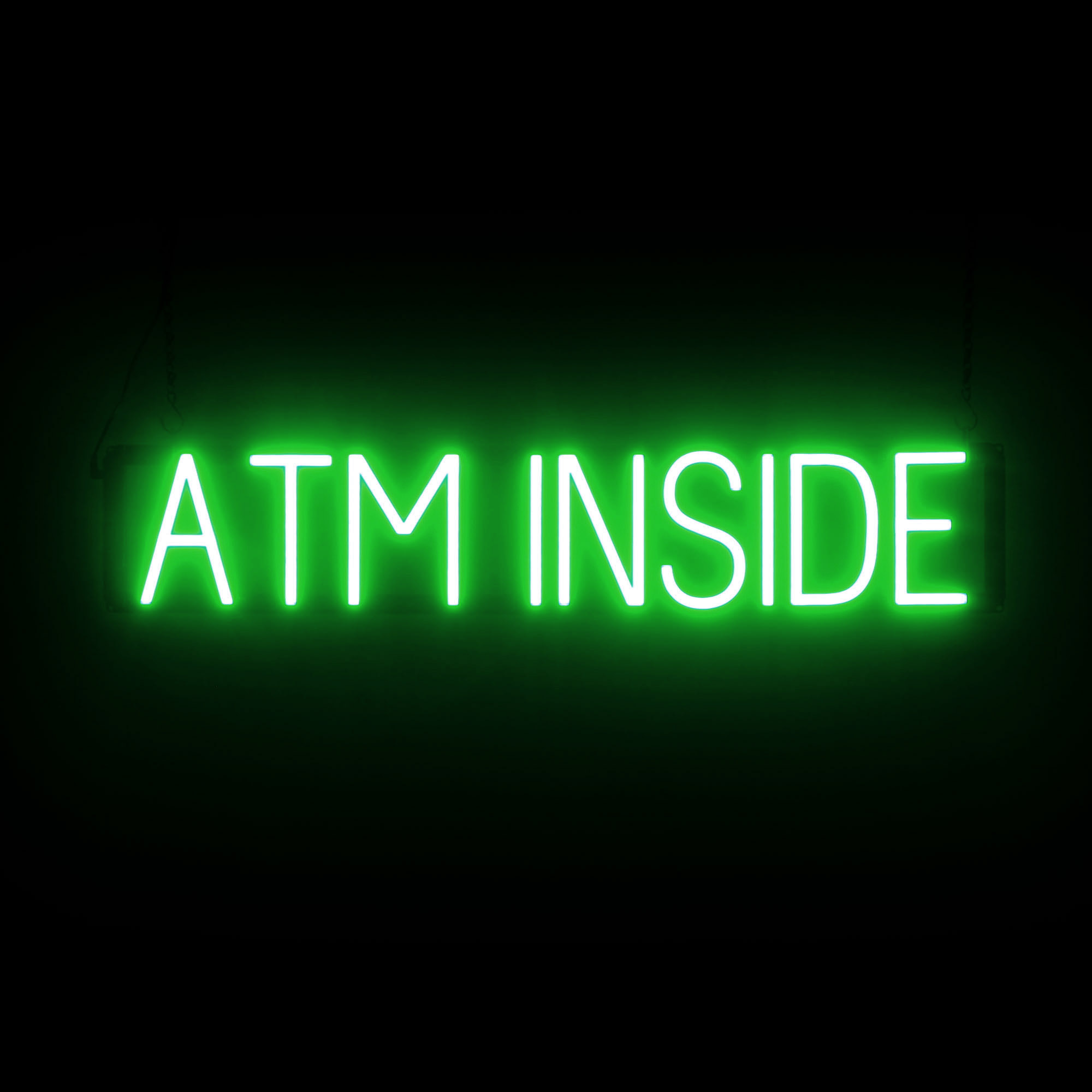 SpellBrite ATM INSIDE Sign | Neon Atm Inside Sign Look, LED Light | 33. ...