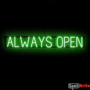 SpellBrite OPEN Signs | Shop LED Signs with the Neon-Look