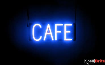 Cafe Sign With Ultra-Bright and Long-Lasting LED Lights