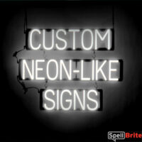 Custom LED Signs & Neon LED Sign Kits - SpellBrite
