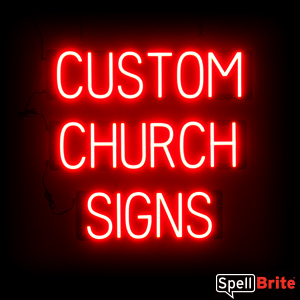 Custom Church Sign | Create Changeable LED Signs