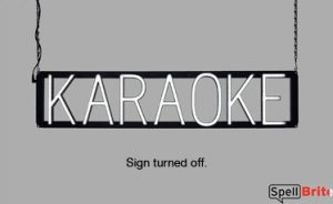 Karaoke Sign | SpellBrite LED Karaoke Signs for Businesses