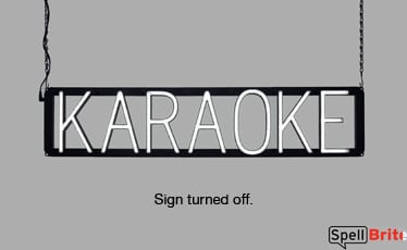 Karaoke Sign | SpellBrite LED Karaoke Signs for Businesses