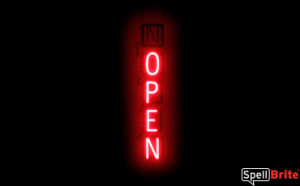 SpellBrite LED NOPEN Sign to create “Open” sign or “Nope” Sign