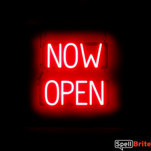Now Open Sign | SpellBrite LED Now Open Signs for Business