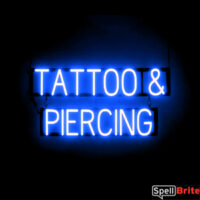 Tattoo & Piercing Signs | Neon LED Piercing Signage