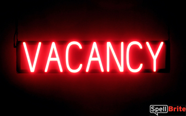 LED Vacancy Sign in 4 Ultra-Bright Colors – LED Neon Signs