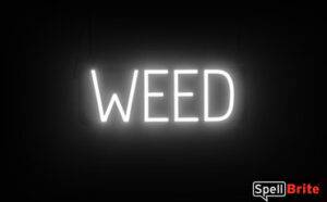 Weed Sign | LED Signs for Smoke Shops with Neon Look