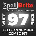 LED Sign Multi-Character Kits: Letters, Numbers & More
